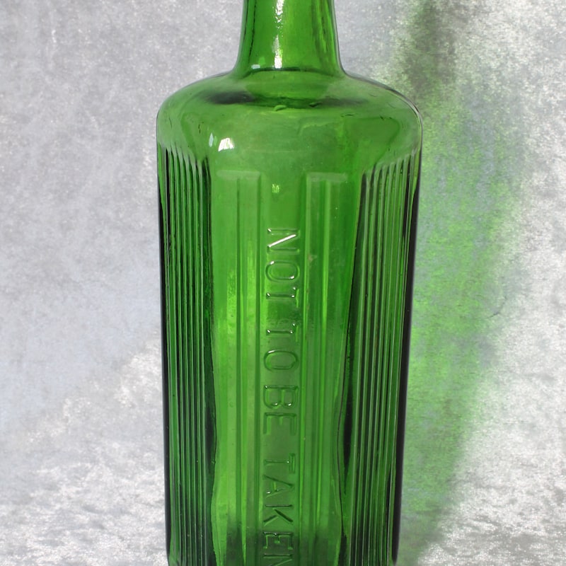 Rare Vintage Poison Bottles - Etsy