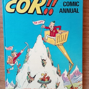 Cor!! Annual 1977 Childrens Comic Annual Nostalgia Vintage Christmas ...