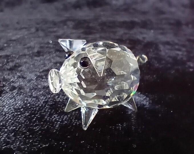 Vintage Swarovski Crystal Mini Pig 'barnyard Friends' Range With ...