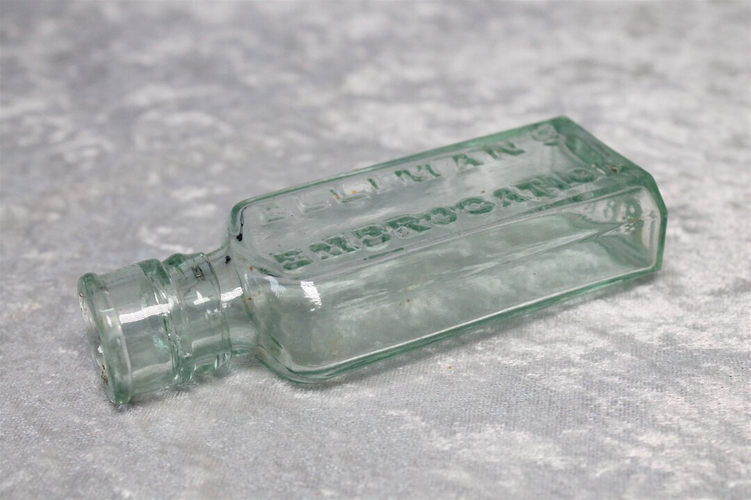 Antique Early 20th Century Era Elliman's Embrocation Embossed Bottle ...