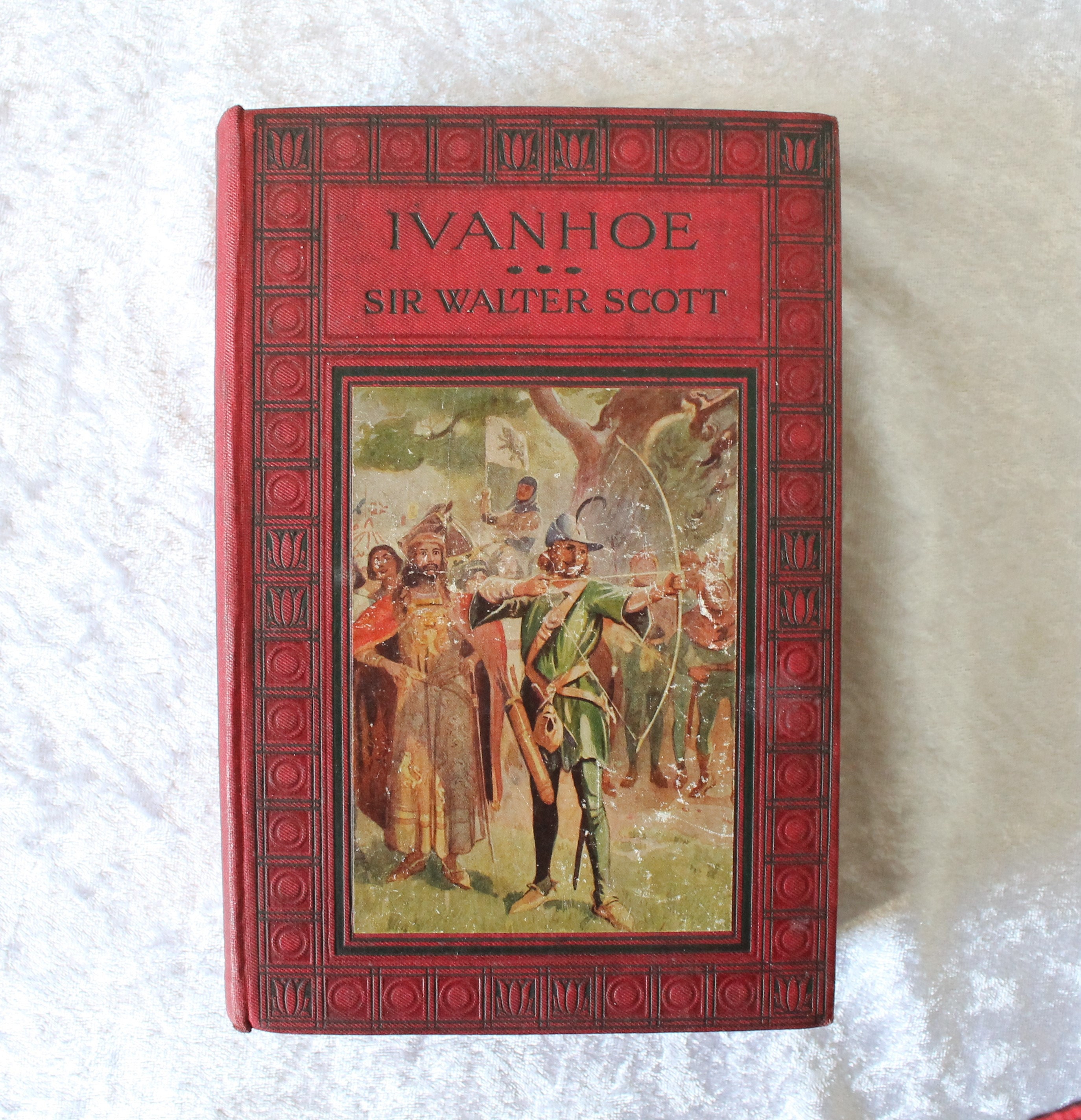Ivanhoe by Sir Walter Scott Antique Childrens Book Illustrated by ...