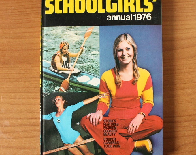 Schoolgirls' Annual 1976 Childrens Magazine Annual Nostalgia Vintage ...