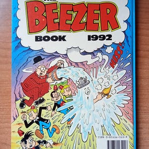 The Beezer Book 1992 Childrens Comic Annual Nostalgia Vintage Christmas ...