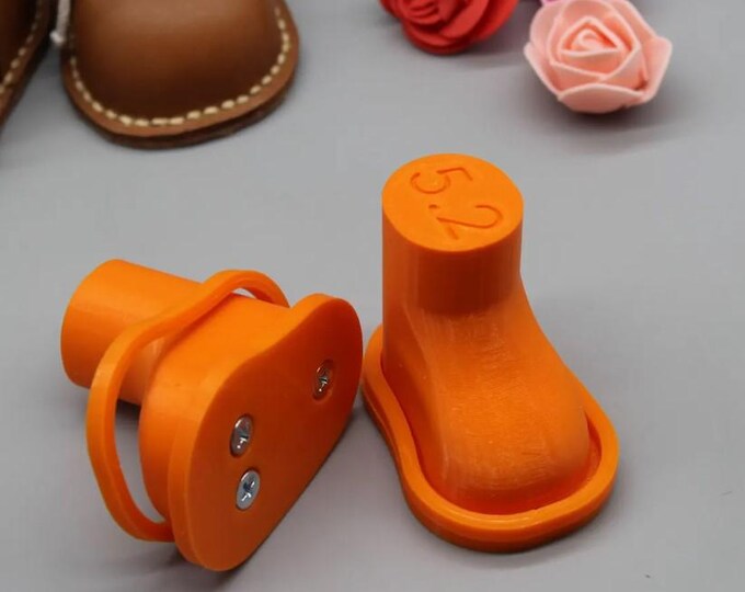 Shoe Molds Set for Dolls, 3D Printed Shoe Mold Set, Shoe Dolls Craft ...