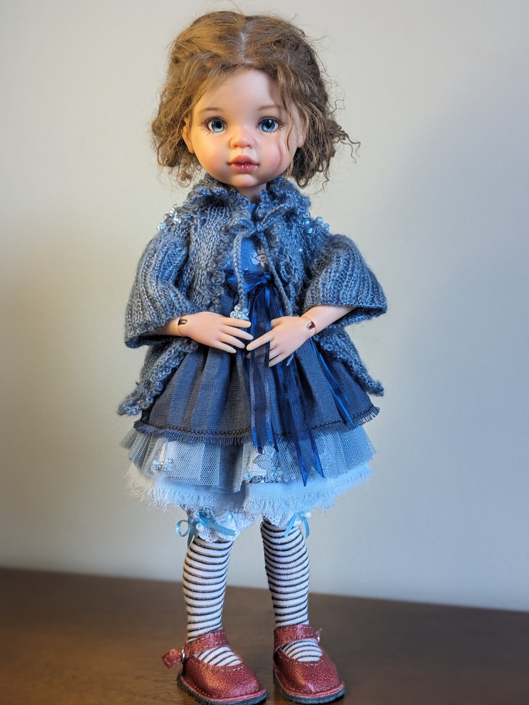 Paola Reina Custom 13'' Doll With Articulated Body and Mohair Wig - Etsy