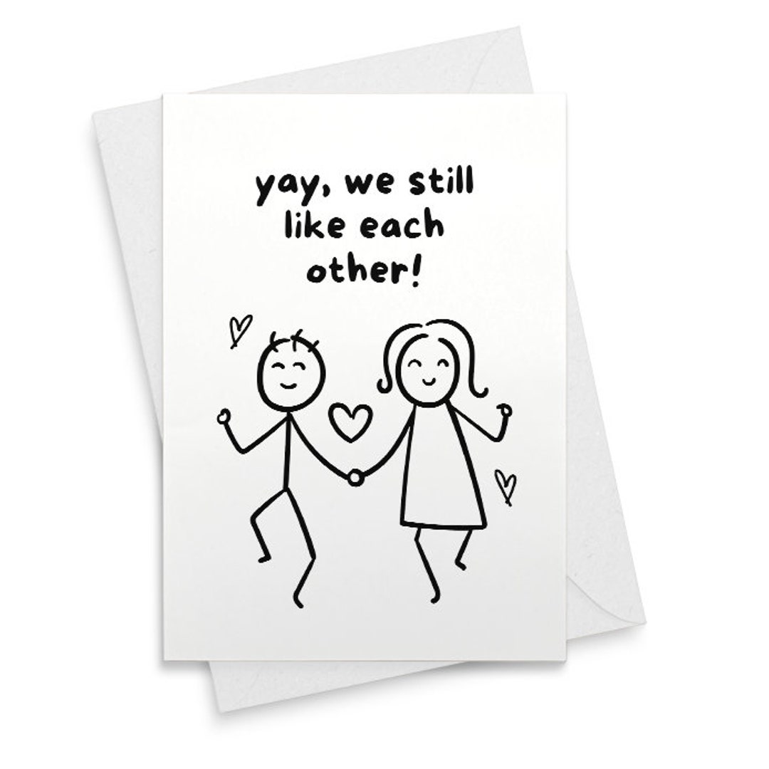 Funny Love Card for Boyfriend or Husband - Sweet and Dirty Anniversary ...