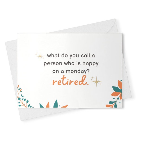 What Do You Call a Person Who is Happy on Monday - Etsy