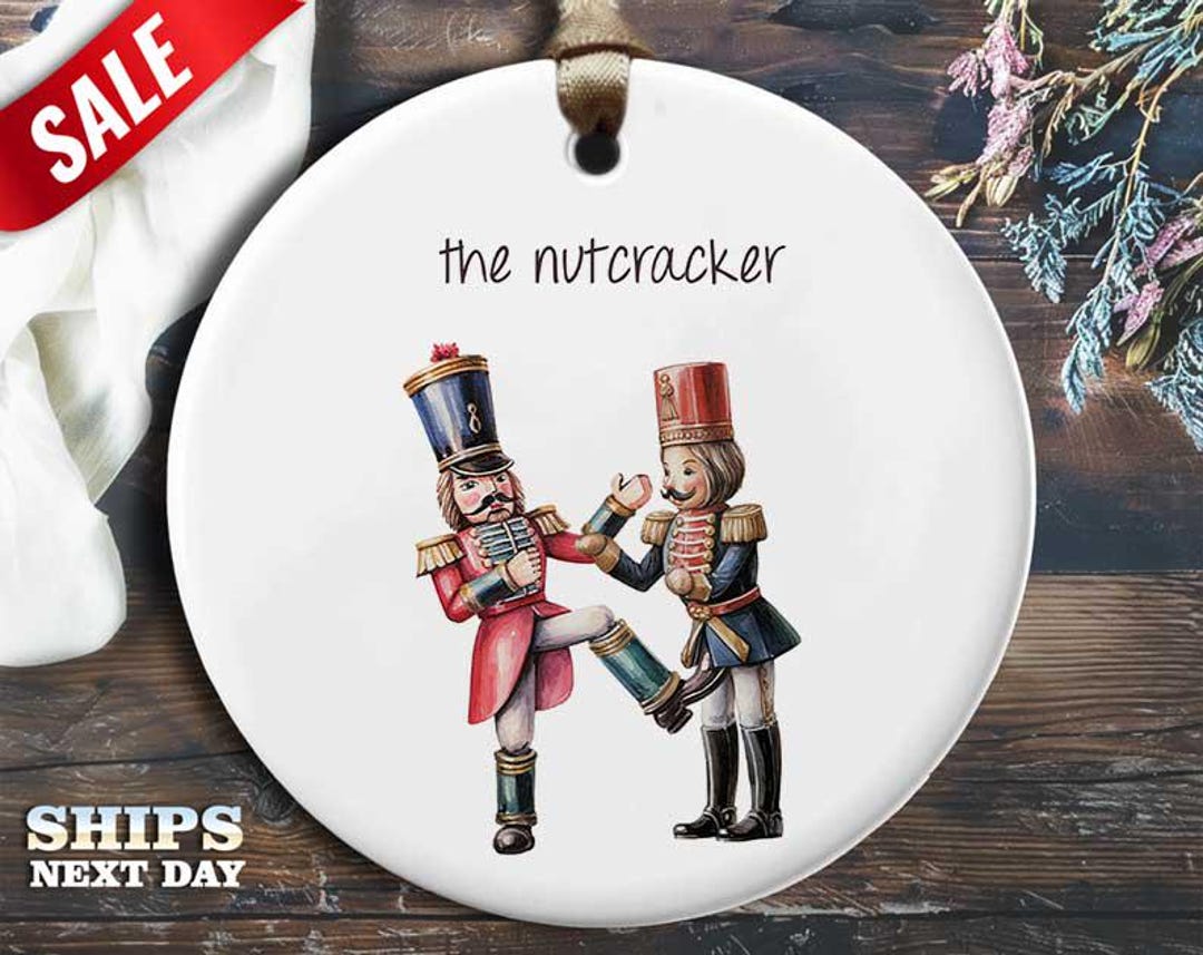 Funny Nutcracker Christmas Ornament - 'the Nutcracker' - Humorous Naughty Rude Holiday Gift ...