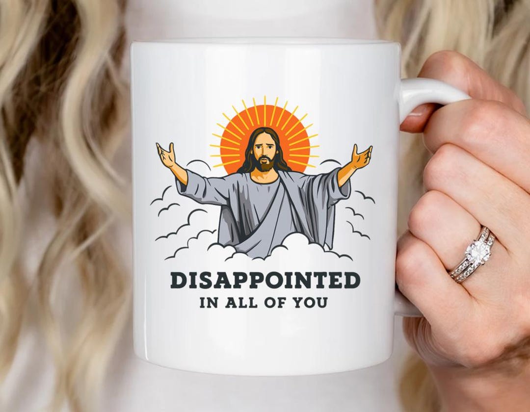 Jesus Disappointed in All of You, Funny Christmas Ornament 2024, Secret ...