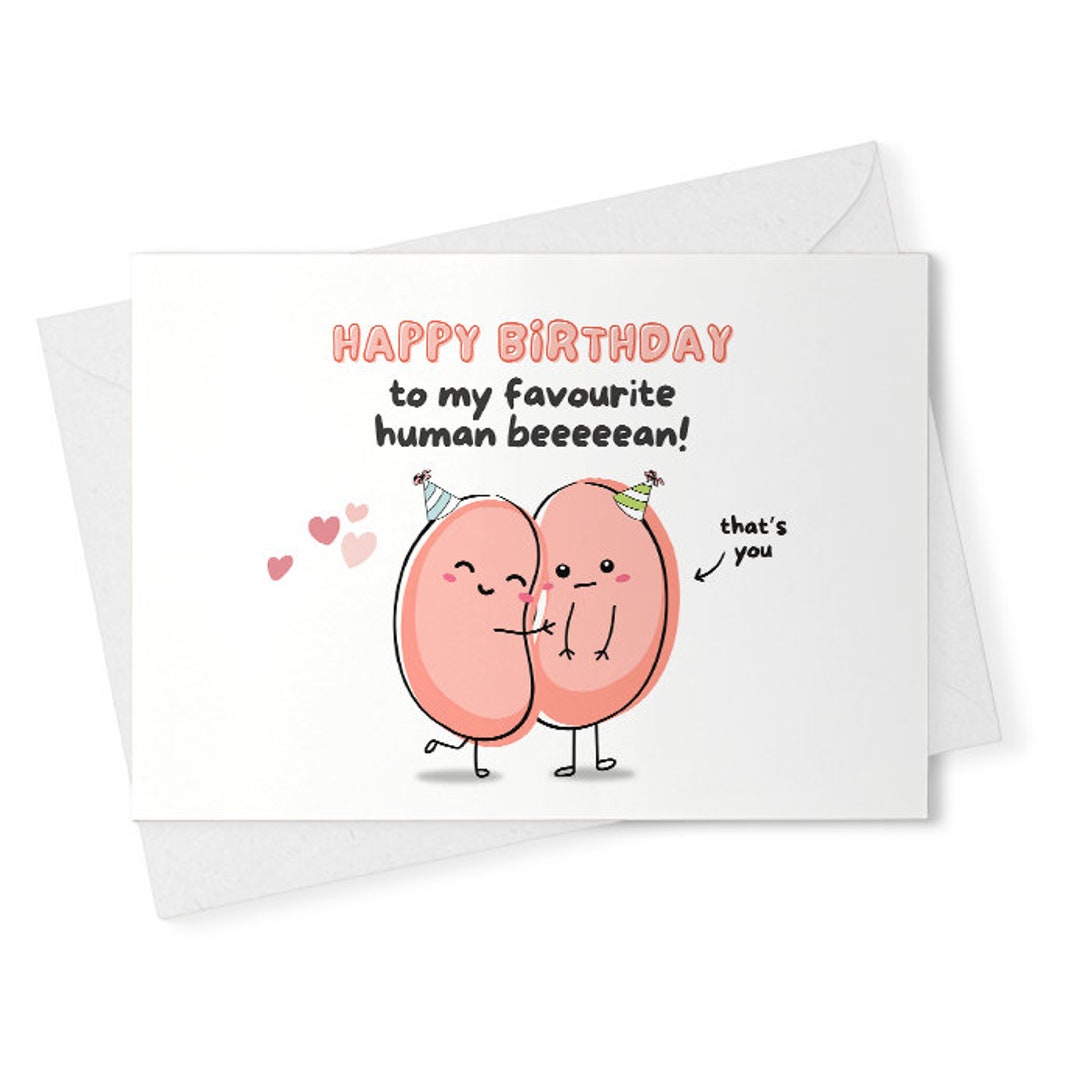 Funny Vegan Birthday Card for Husband, Wife, Girlfriend, Boyfriend ...