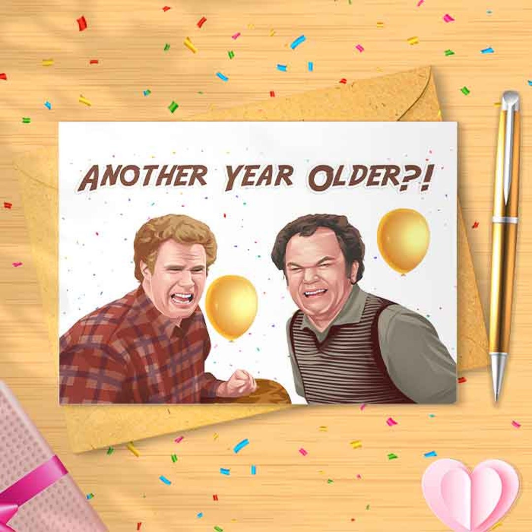 Step Bros Birthday Card, Funny Birthday Cards, Holdays Cards for ...
