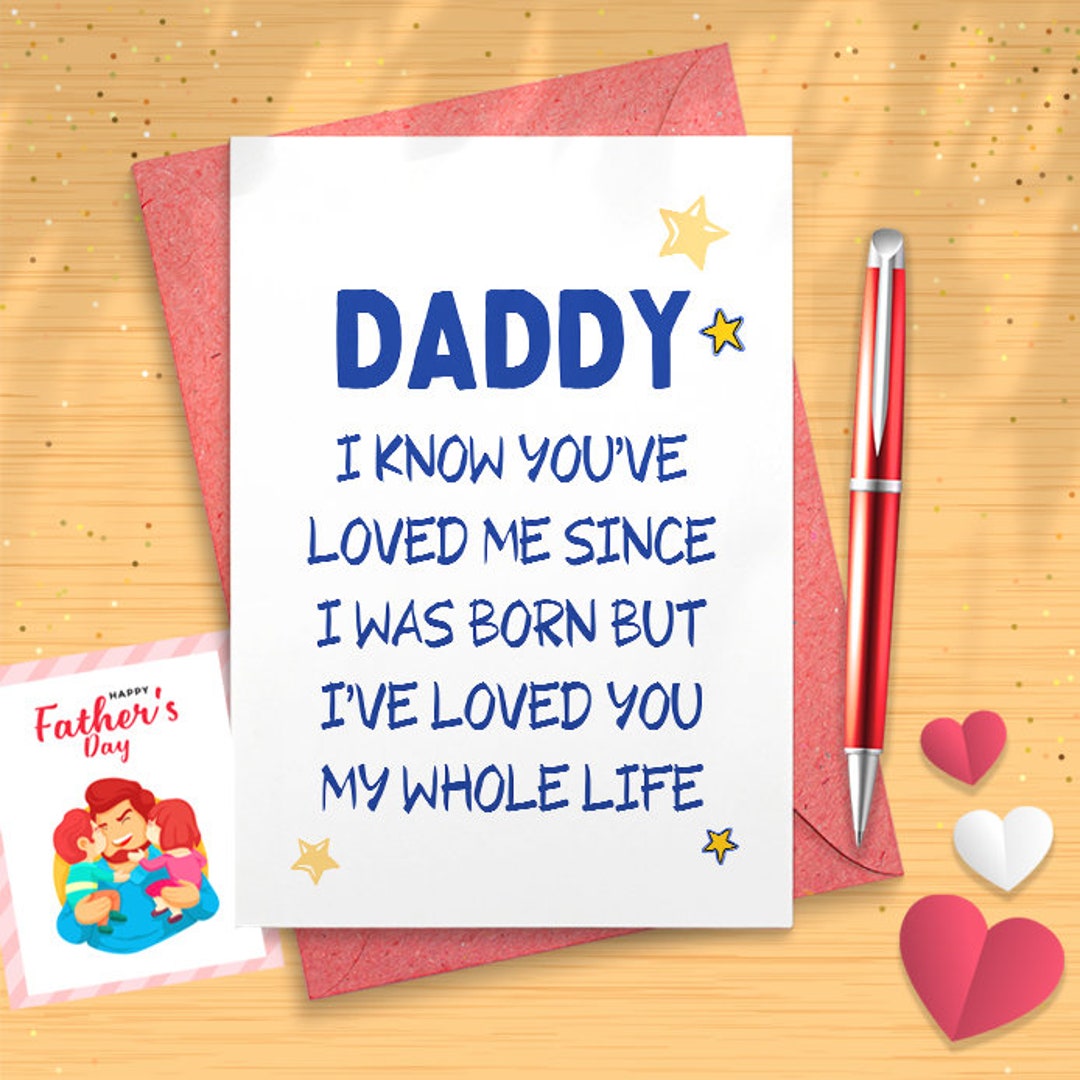 Funny Love Card for Dad, Father's Day Card, Fathers Day Card, Funny ...