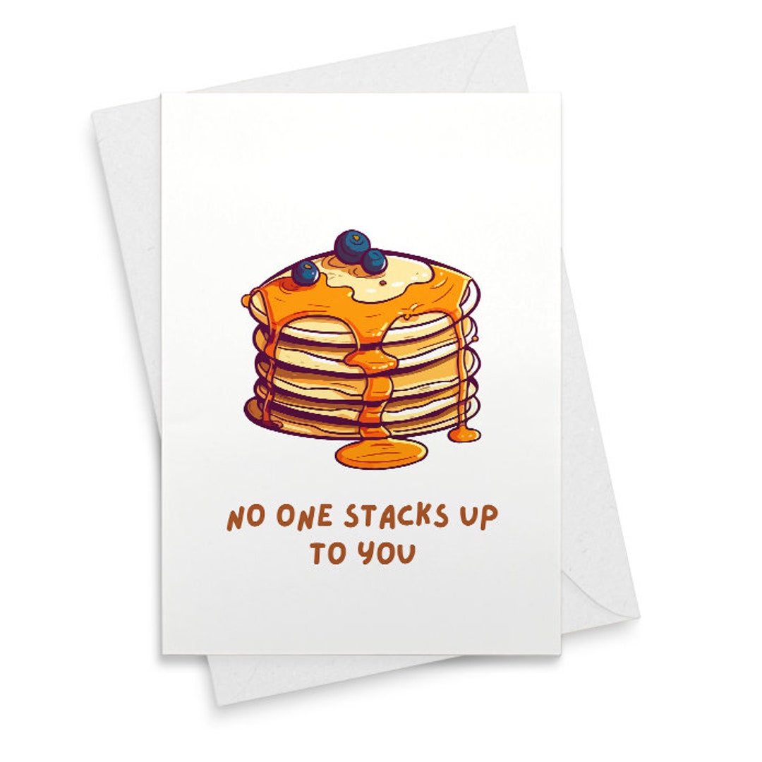 No One Stacks up to You Greeting Card Love You Card Best Friend Card ...