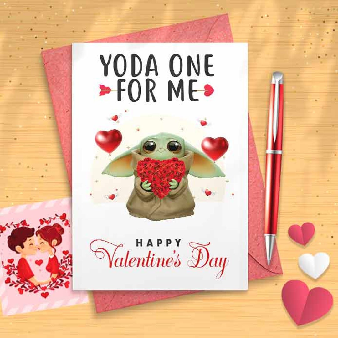 Cute Valentines Card - Romantic Card, Cute Love Card, Funny Valentines ...