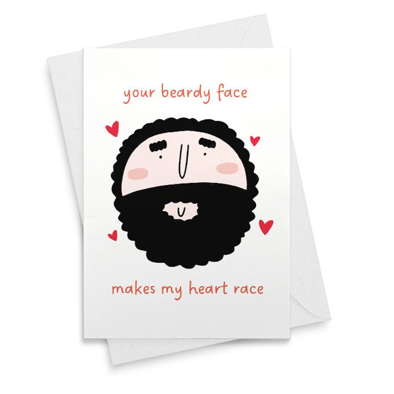 Beard Card - Etsy