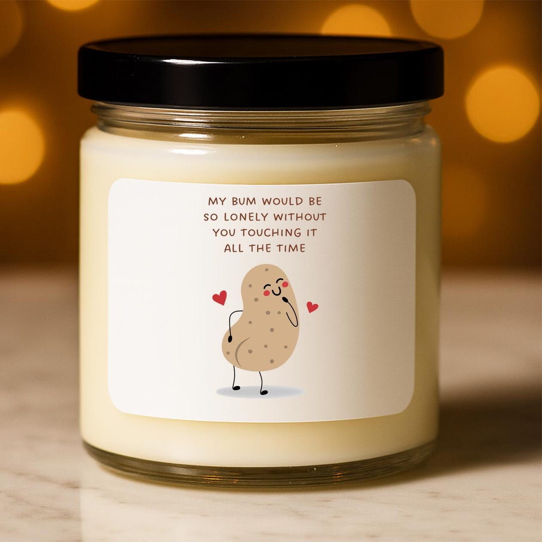 Cheeky Anniversary Candles & Home Fragrances - Funny Rude Valentines or ...