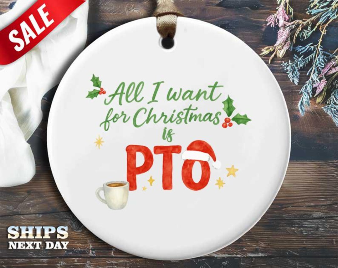 Office Christmas Ornament, Funny PTO Holiday Decor, Work Party Gift ...