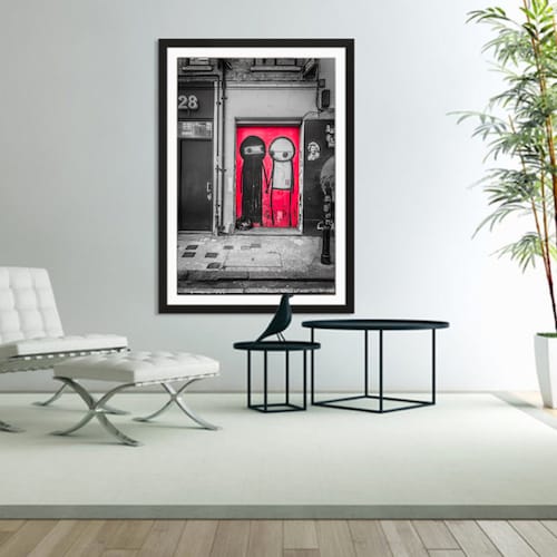 Stik Street Art Graffiti Wall Art London Photography Urban - Etsy