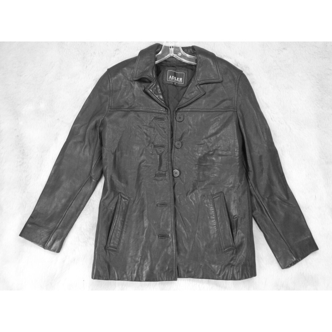 Vintage Womens Adler Collection Leather Jacket Size S Lamb Skin Zip Out ...