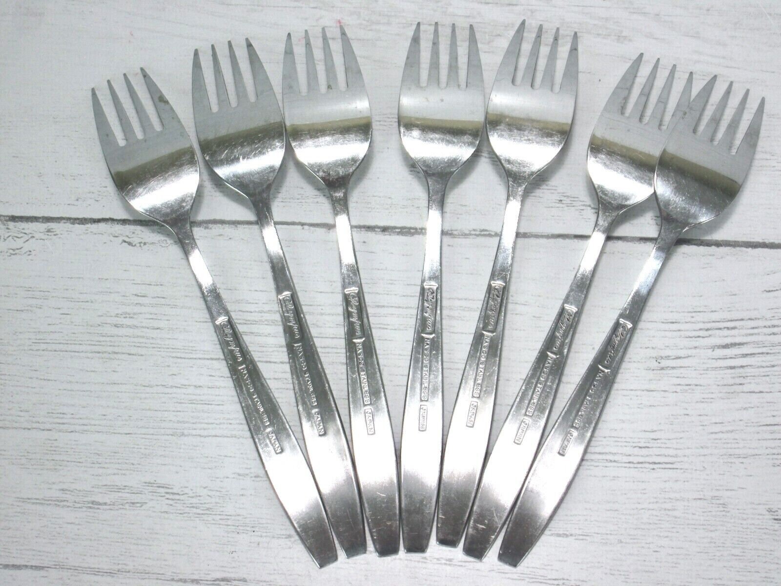 Nasco Olympus Stainless Steel Flatware Set Fork Spoon Butter - Etsy