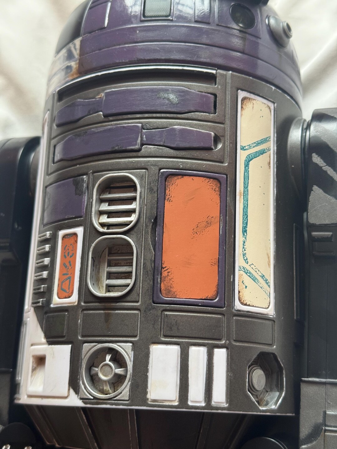 R-unit Droid Accessory Decal Panels Pack - Orange, Cream and Blue ...