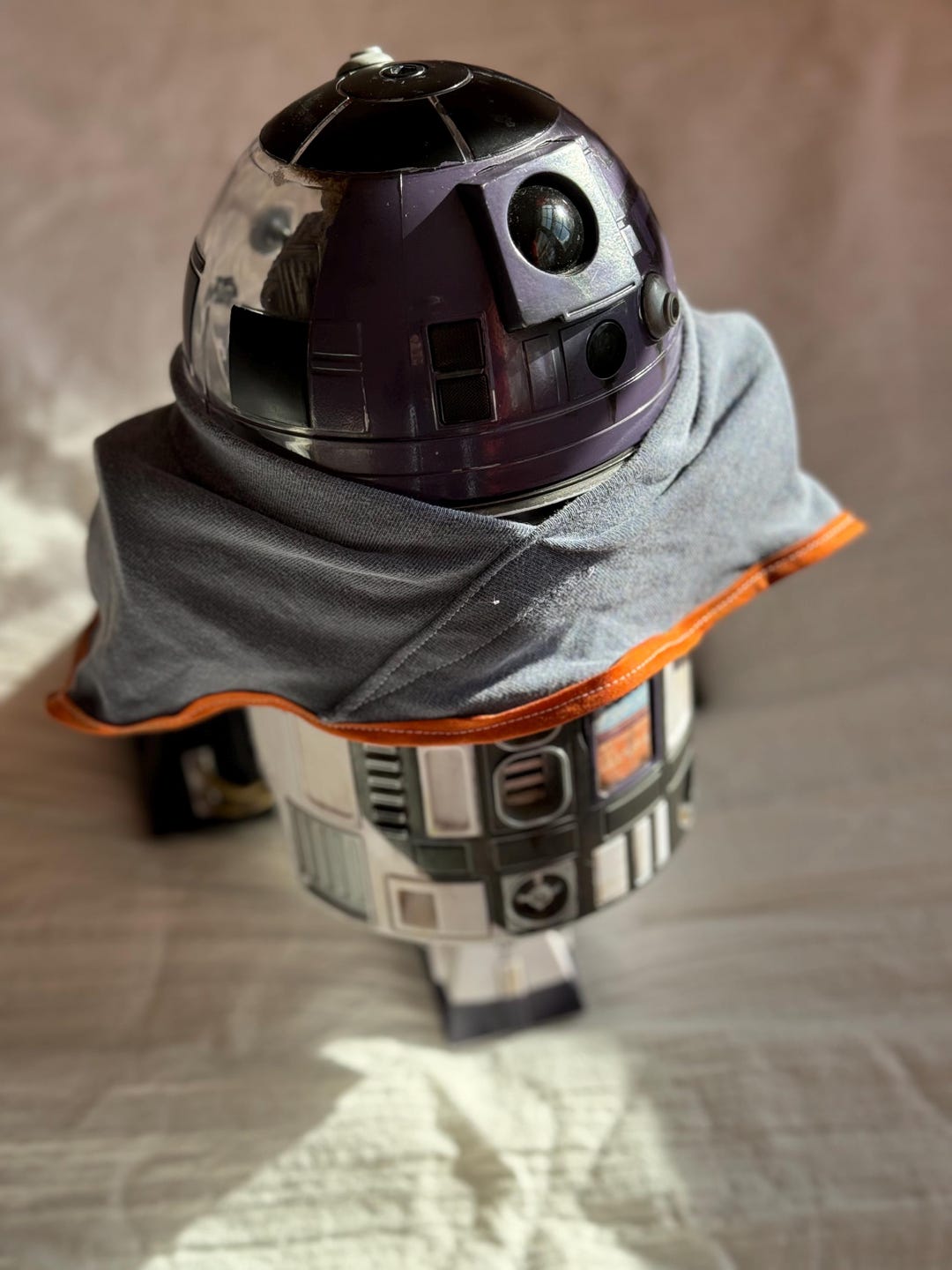 Bespin Style Droid Poncho Dusty Blue & Orange - Etsy
