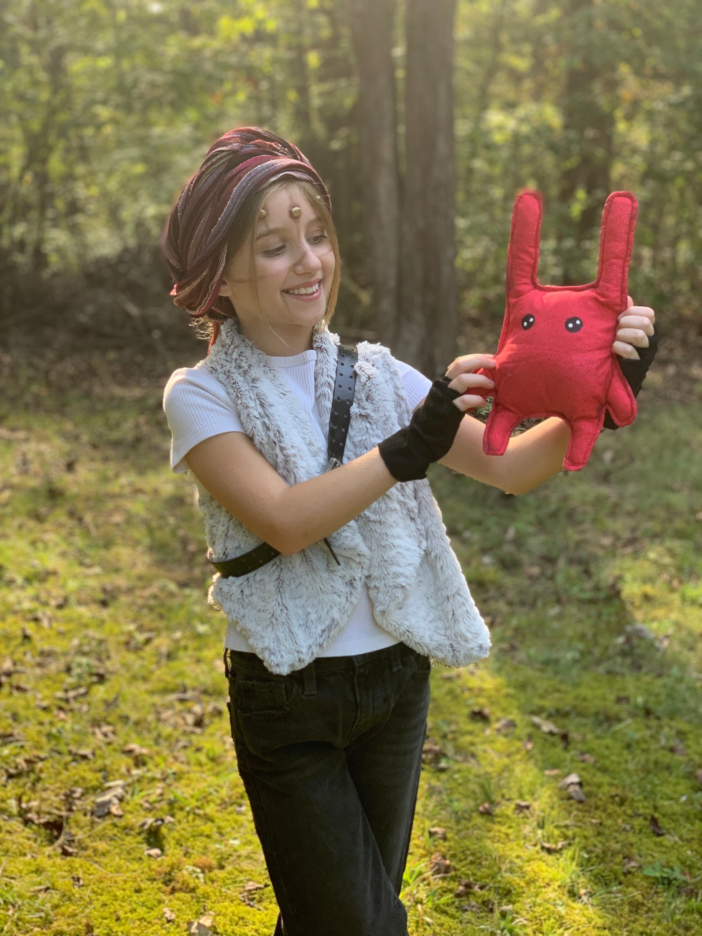 Medium Tooka Doll Loth Cat Plush Weathered Bespin Red - Etsy