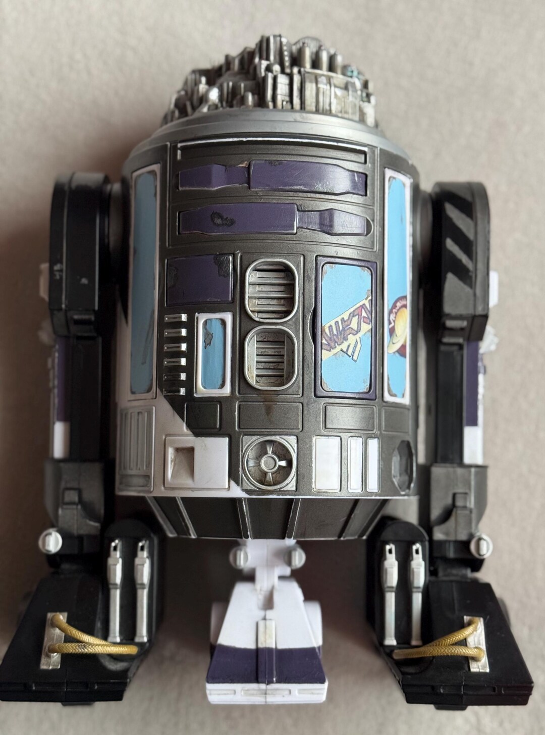 R-unit Droid Accessory Decal Panels Pack stars Blue and Burgandy - Etsy