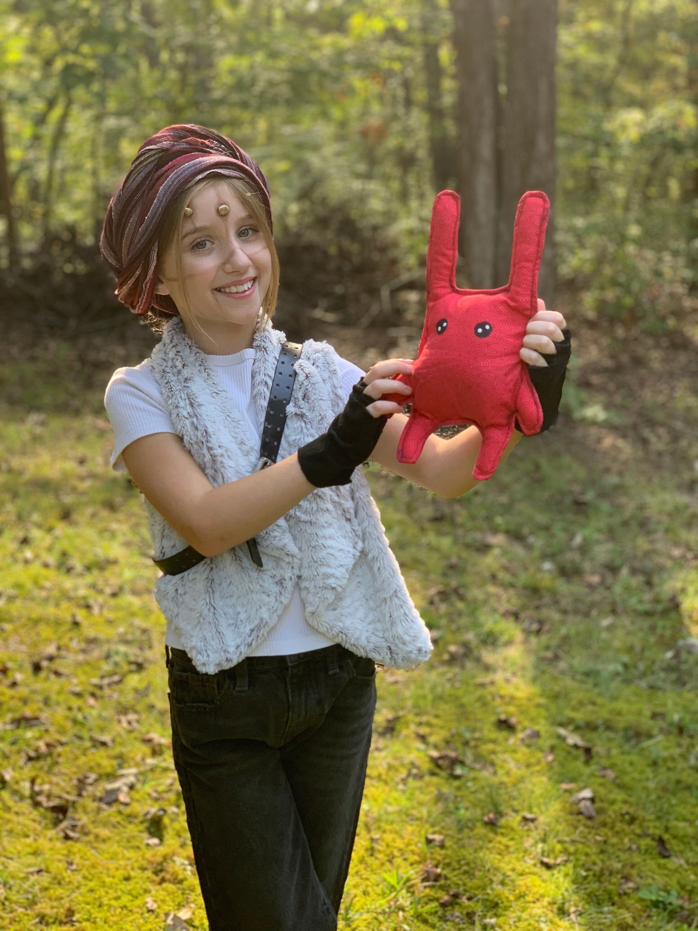 Medium Tooka Doll Loth Cat Plush Weathered Bespin Red - Etsy