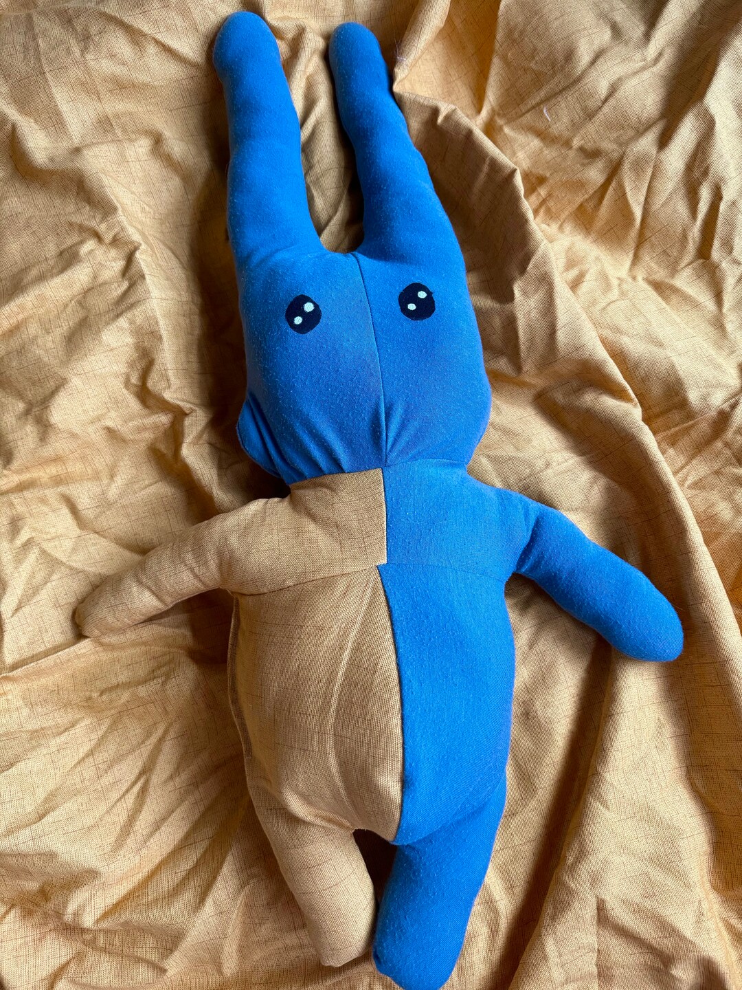 Large Tooka Doll Loth Cat Plush-blue Milk and Space Waffles Inspired - Etsy