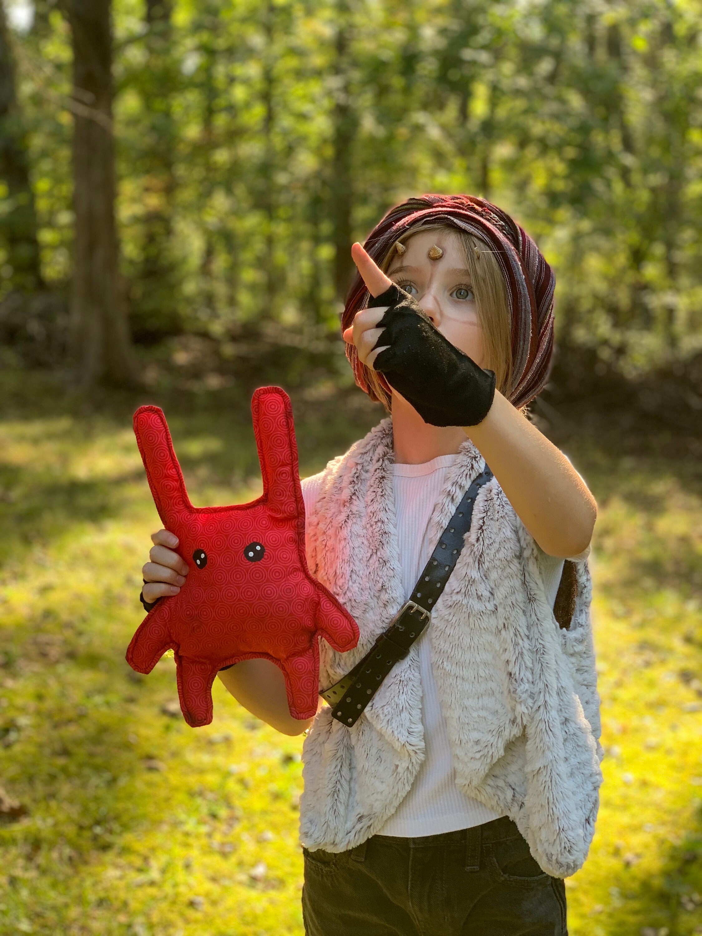 Medium Tooka Doll Loth Cat Plush Weathered Bespin Red - Etsy