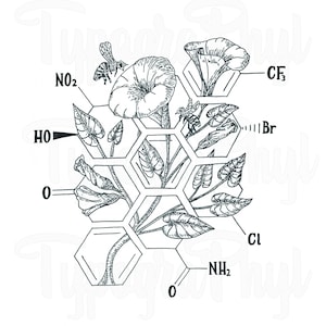 Chemistry Flowers - Etsy