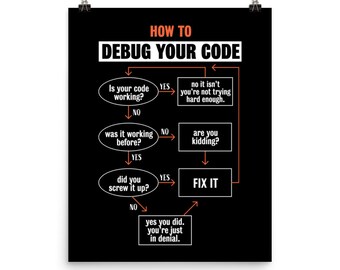 Programmer Poster | Etsy