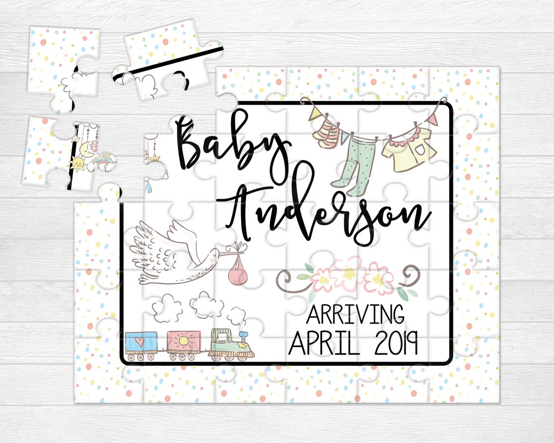 Custom Puzzle Branded Logo Puzzles Wedding Favor Gifts Personalized ...