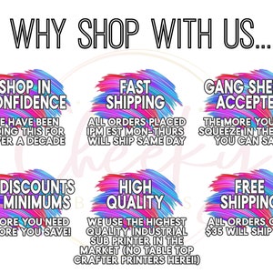 Custom Sublimation Transfers Prints Ready to Press Fast Shipping ...