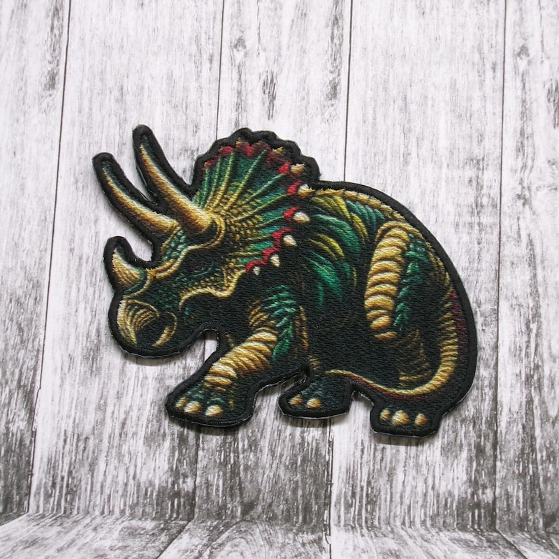 Dinosaur Patch - Etsy