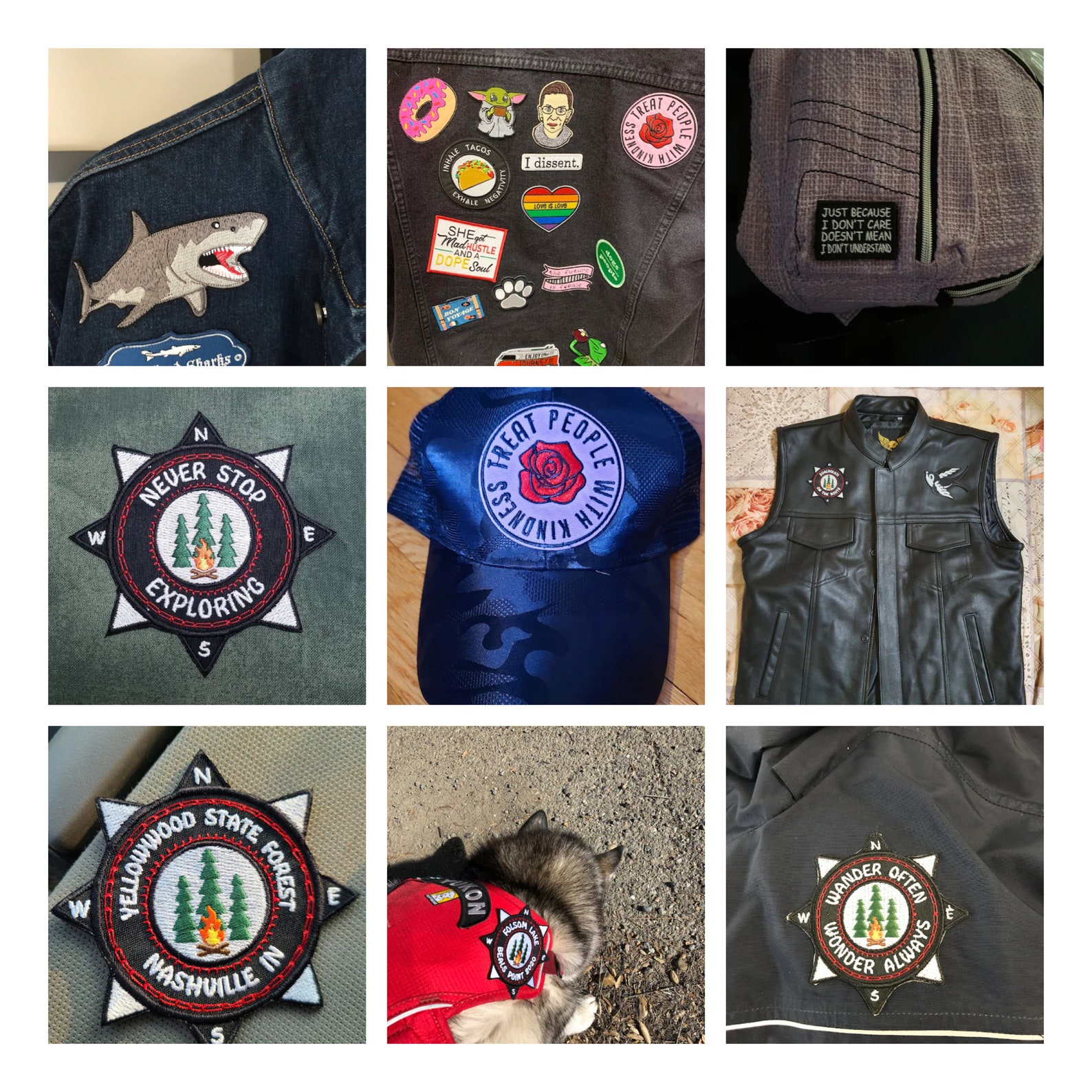 Yosemite National Park Embroidered Patch Iron On/sew on Custom - Etsy