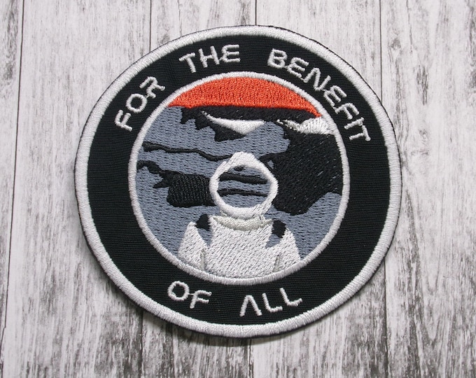 Mars Explorer Embroidered Patch Iron-on/sew-on Custom Applique, NASA ...