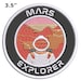 Mars Explorer Embroidered Patch Iron-on/sew-on Custom - Etsy