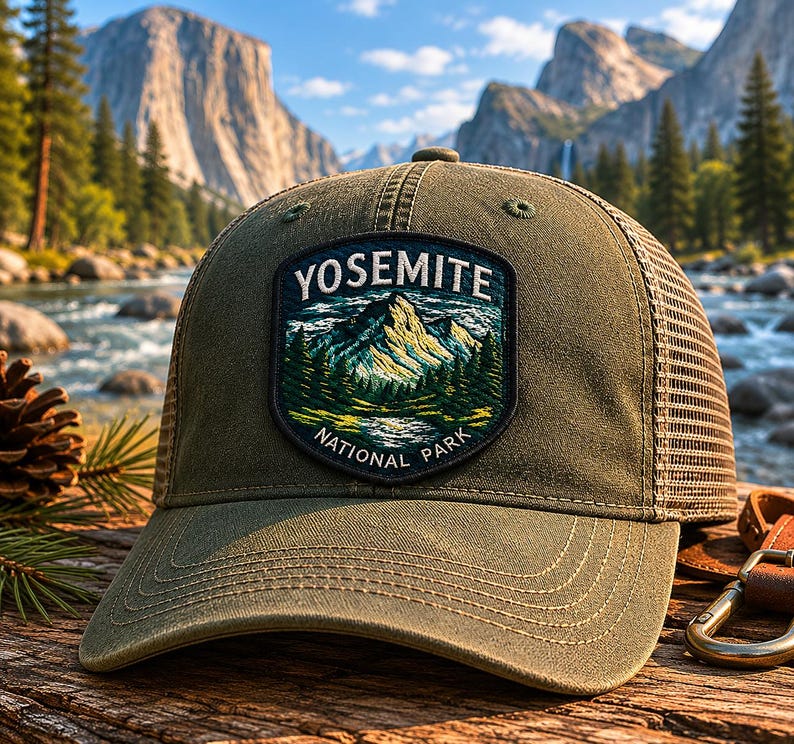 Iron-on Yosemite Park Patch/sew-on Applique for Jacket & Clothing ...