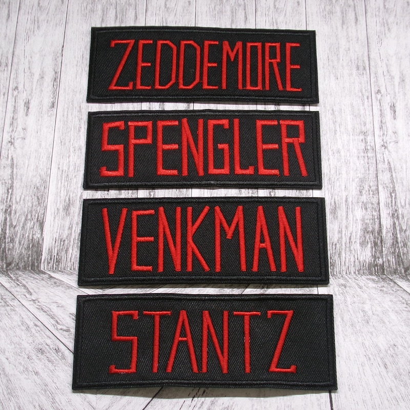 Ghostbuster Name Tag - Etsy