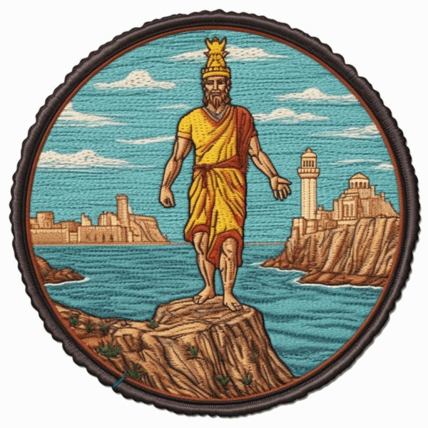 Greek Iron on Statue Patches - Etsy