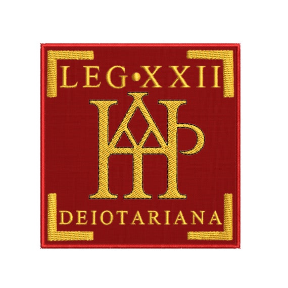 Legio XXII Deiotariana Embroidered Patch Iron on Custom Badge - Etsy