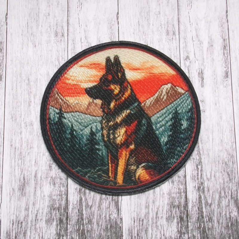 German Shepherd Pin - Etsy