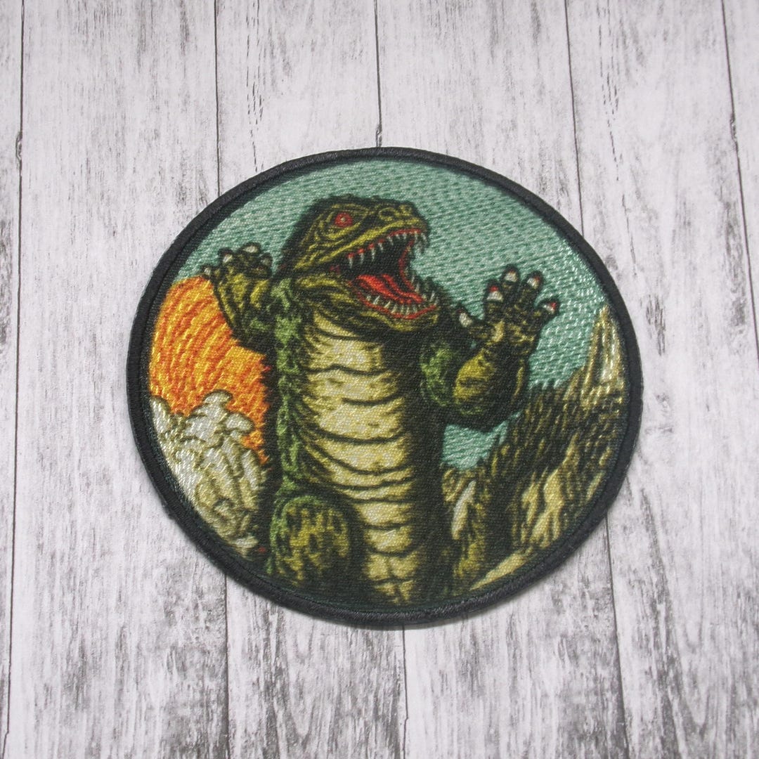 Iron-on Kaiju Patch/sew-on Applique for Jackets & Clothing/backpacks ...