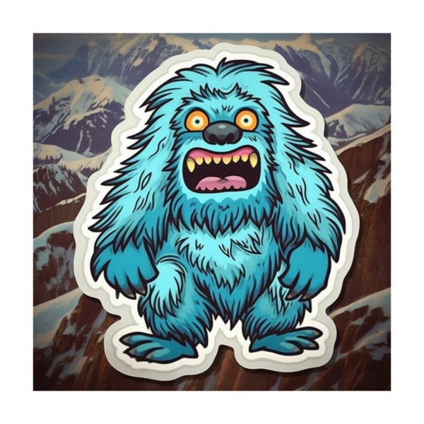 Bigfoot Monster Truck Stickers - Etsy