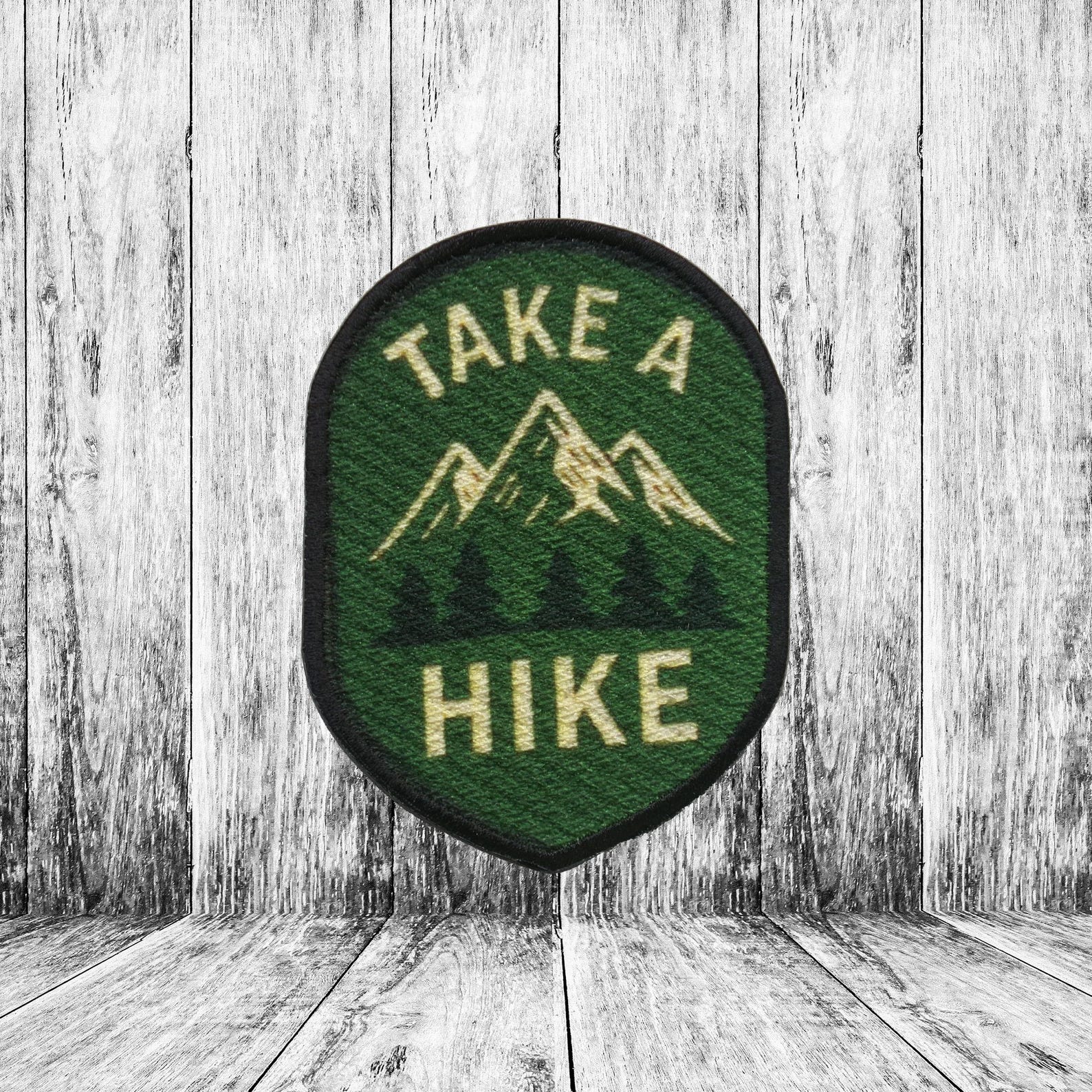 Iron-on Take a Hike Patch/sew-on Applique for Backpack/clothes/nature ...