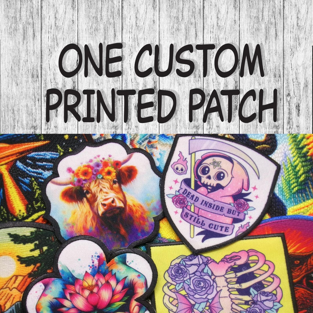 One Custom Patch | Custom Patches | 2.25 Inch to 5 Inch Custom Patch ...