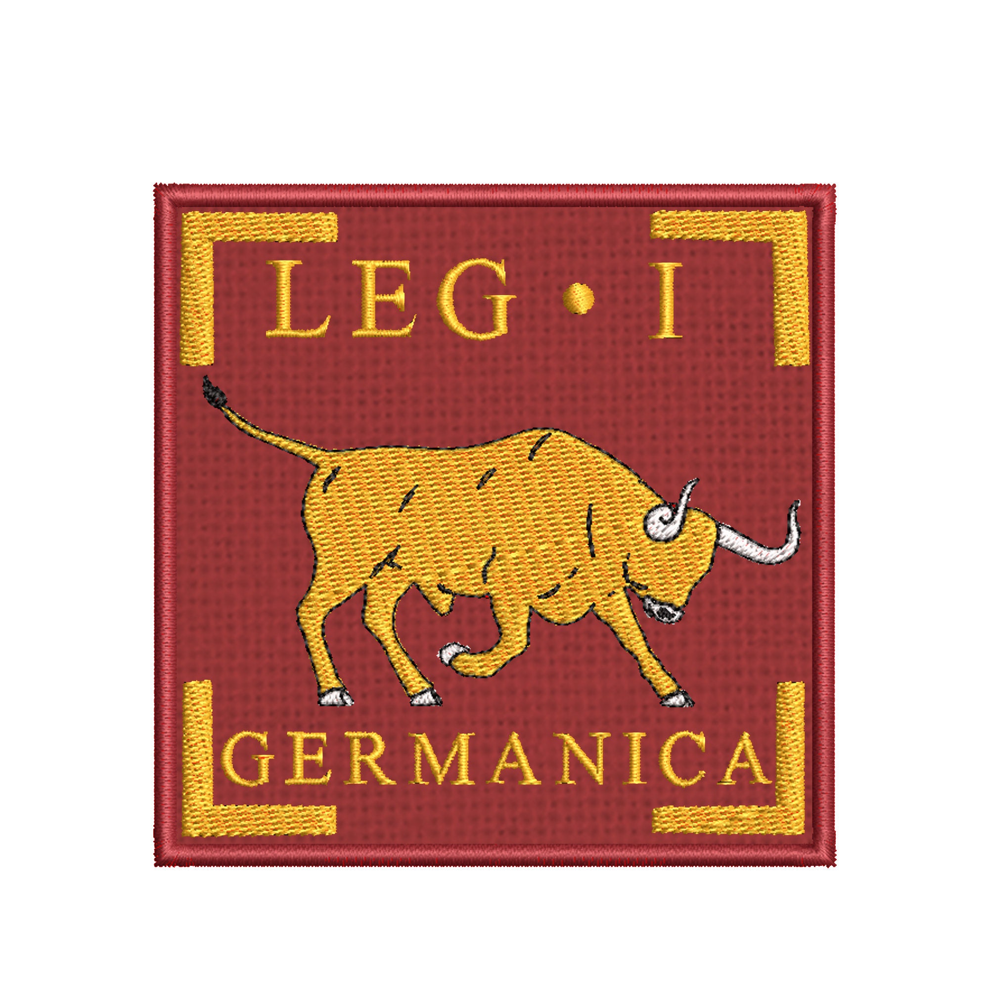 Legio I Germanica First Roman Legion Patch Embroidered Iron-on SPQR ...