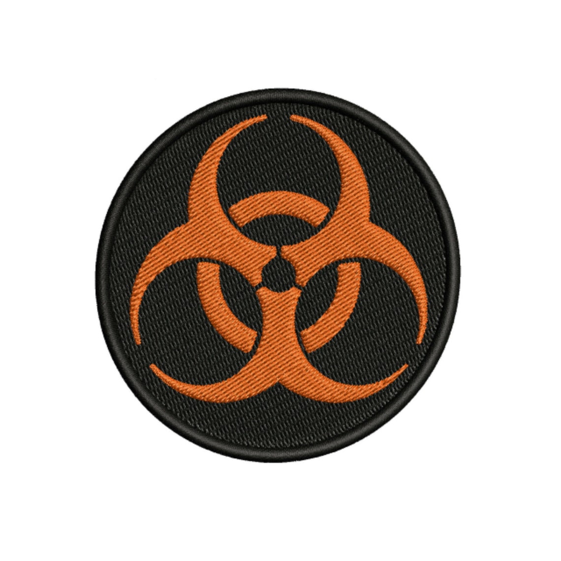 BIOHAZARD SYMBOL Embroidered Patch Iron-on/sew-on Badge - Etsy